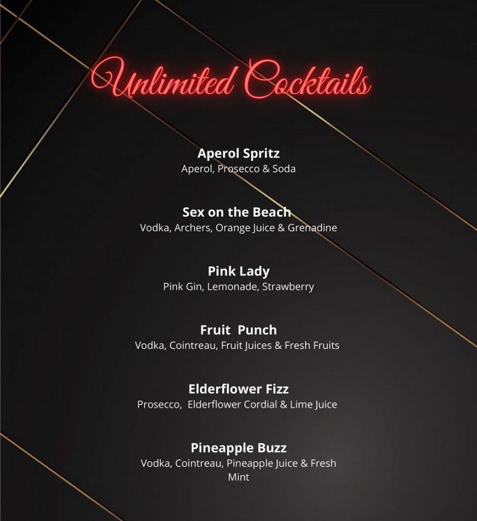 Menu | The Bank Restaurant